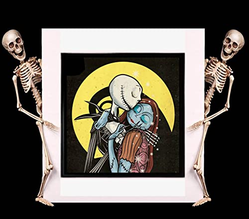 Halloween Diamond Painting Kits for Adults,5D Diamond Art Kit,Diamond Painting Kit Full Drill Round for Gift,Wall Decor,Relaxing(12x16)