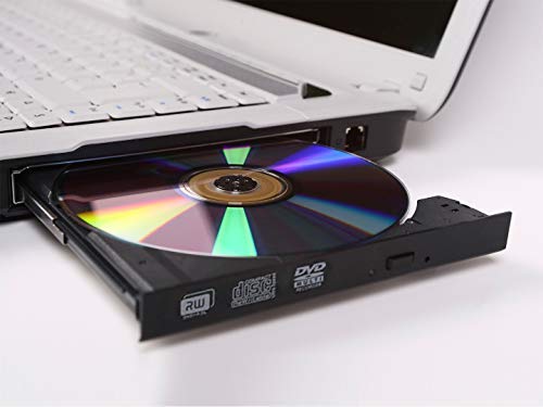 OSGEAR Internal Thick 12.7mm SATA 8X DVDRW CD DVD RW ROM Burner Writer Laptop Replacement PC Mac Tray Loading Drive for Asus Acer HP Dell Lenovo Samsung Sony