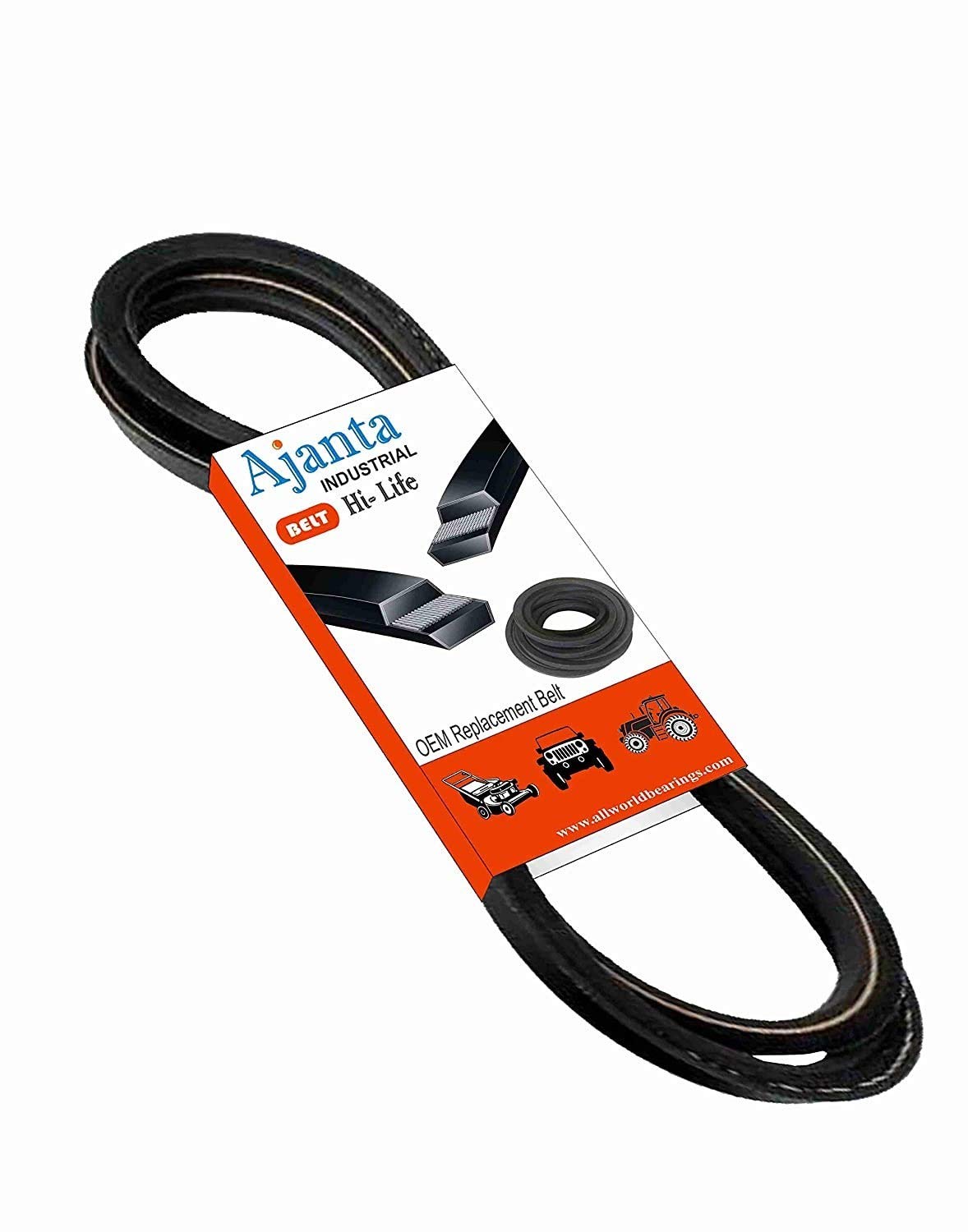 AJANTA OEM Replacement Belt (5/8x90 1/2) Compatible with Toro 112-0301 FITS Models ToroLX420, LX423, LX425, LX460