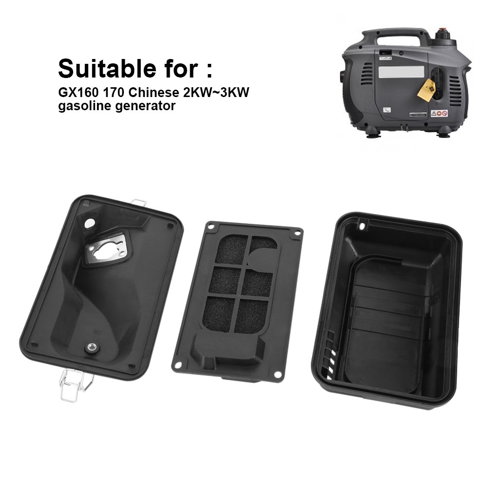 Air Filter Housing Box Assembly for GX160 GX170 2KW~3KW Gasoline Generator