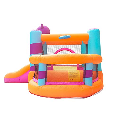Inflatable Castle Inflatable Bouncy Castle,Large Inflatable Castle Children's Indoor Outdoor Playground Children's Playground Inflatable Castle