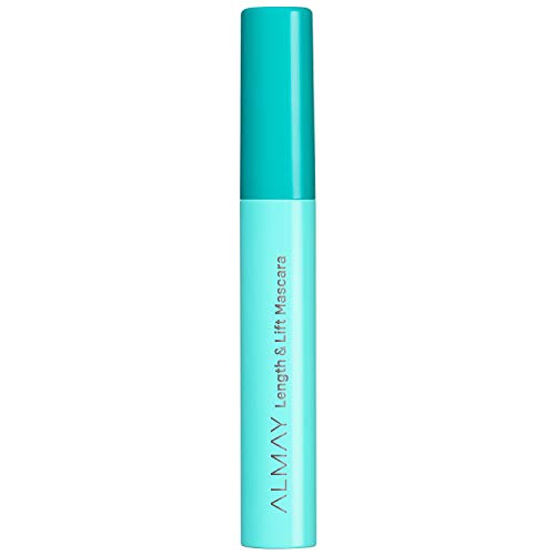 Almay Lenghthening Mascara,Volume & Lift, Eye Makeup, Hypoallergenic and-Fragrance Free, 030 Black Brown, 0.24 Fl Oz
