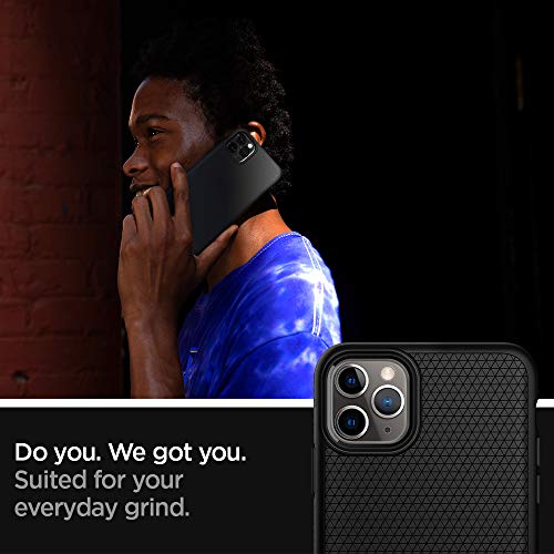 Spigen Liquid Air Armor Designed for iPhone 11 Pro Max Case (2019) - Matte Black