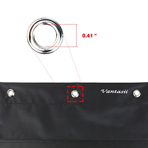 Organization Pocket Chart, Wall Hanging File Organizer Folder with 10 Large Pockets for Office, Home, School, Studio, etc. 14 X 47 inch, Black, 3 Hangers and 4 Hooks