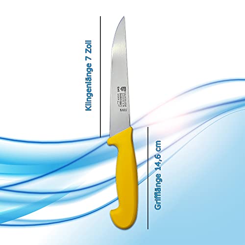 SMI β 7 inch Solingen Butcher Knife For Meat Cutting Professional Chef Knife Meat Knife Sharp Kitchen Knives Solingen Knife - Made In Germany