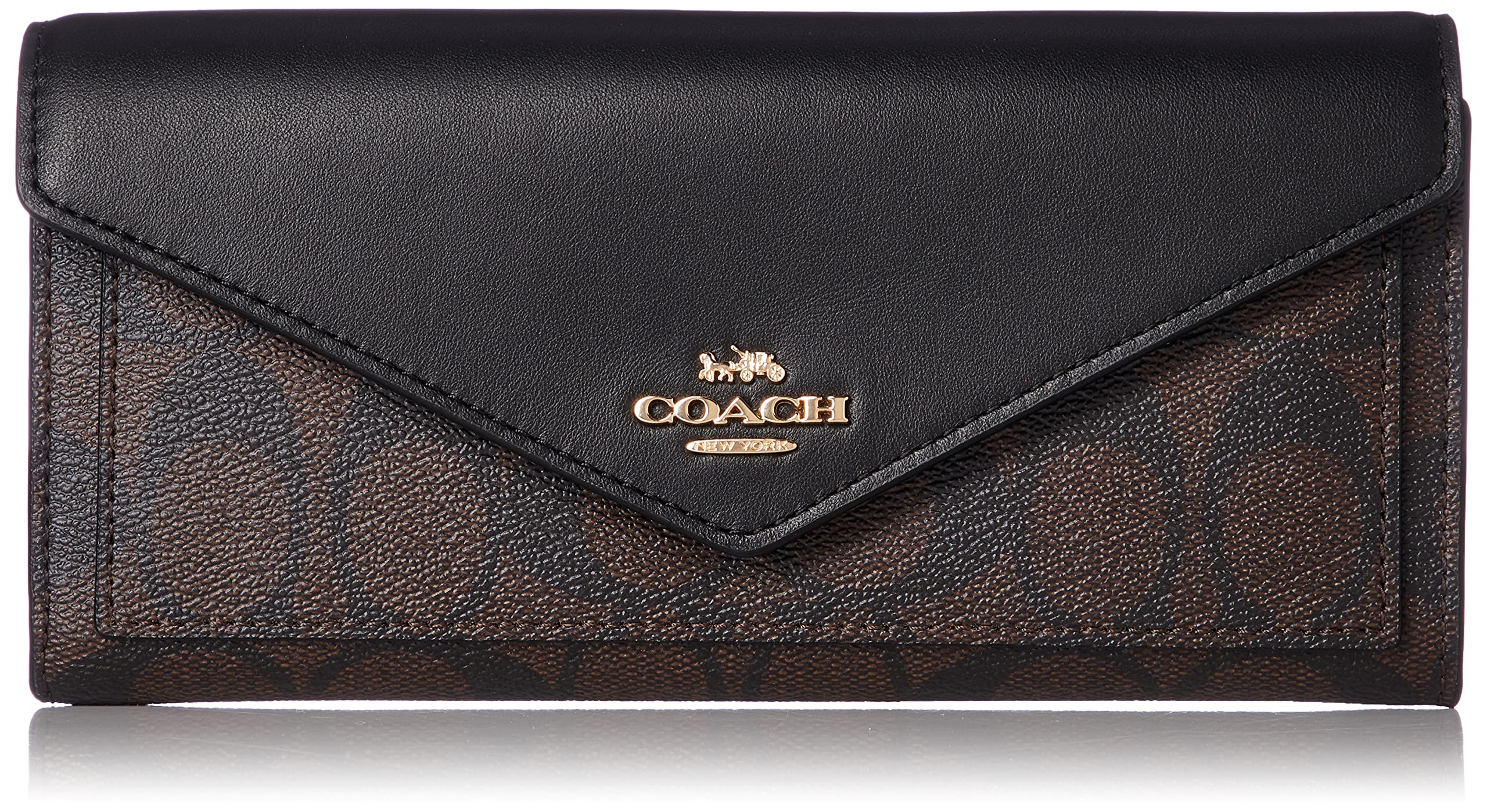 COACH(コーチ) Women's Wallet, Im/Brown/Black