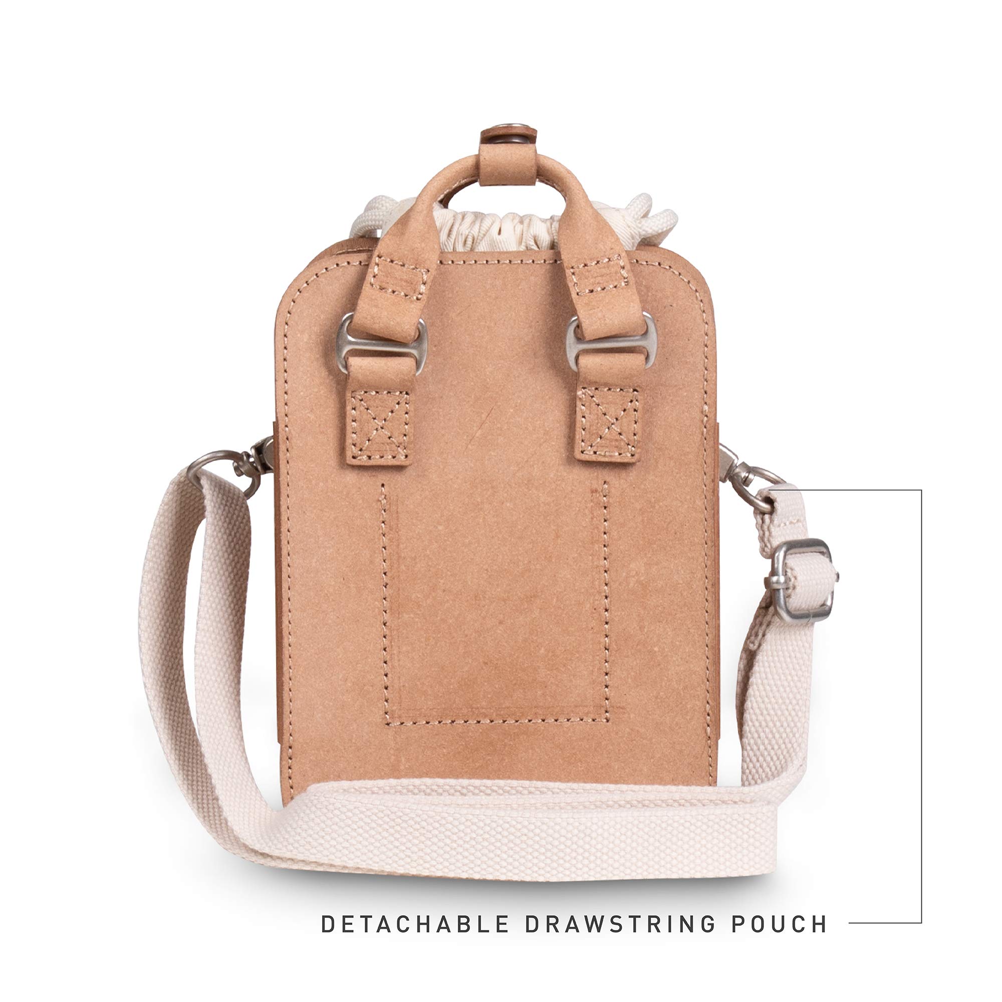Doughnut Macaroon Tiny Bucket Organic Cotton series 1L Women Girl Casual Crossbody Cell Phone Bag Purse Handbag (Tiny Bucket)