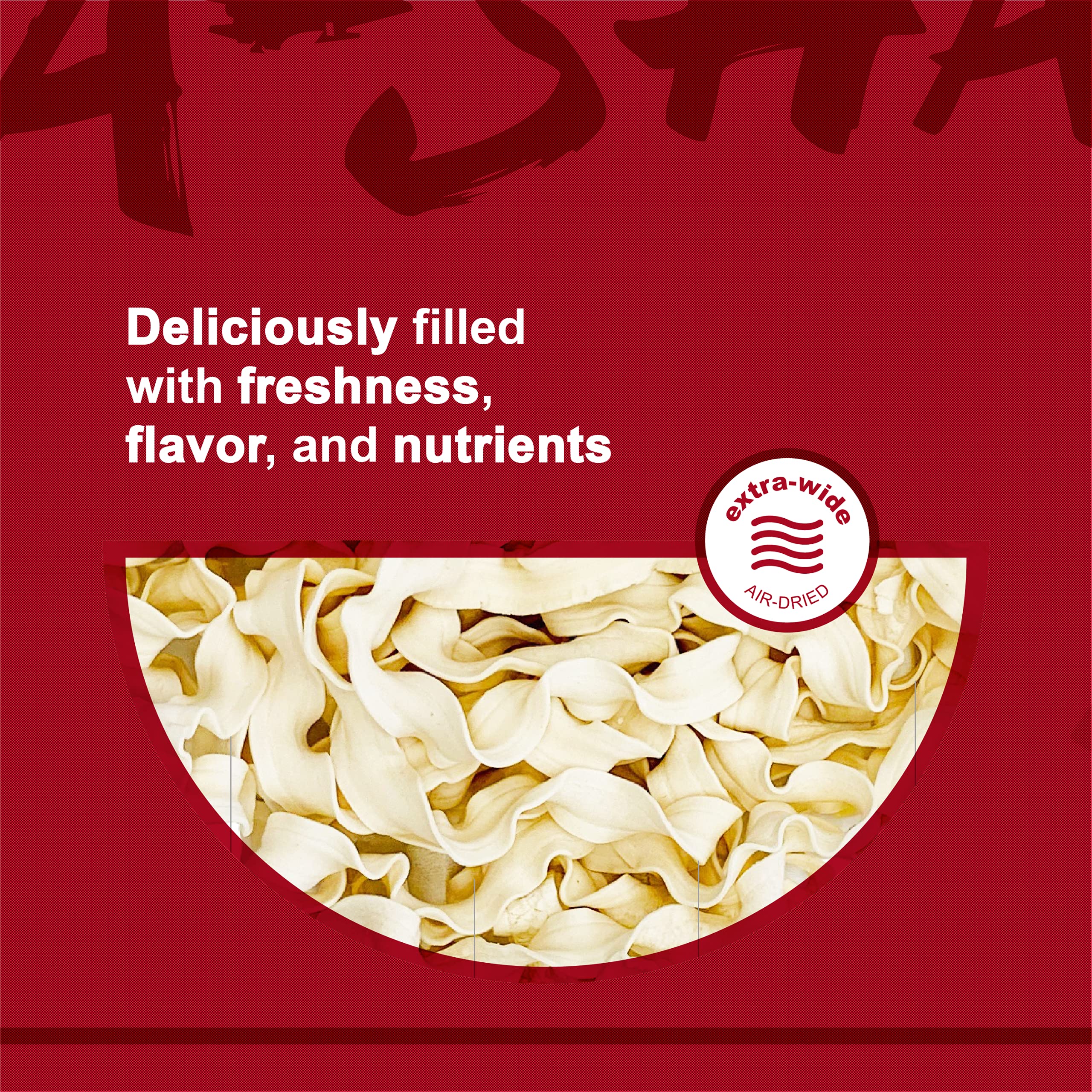 A-Sha Chewy Knife Cut Squiggly Noodles With Sesame Scallion Sauce - Healthy Ramen Noodles, 1 Bag(4 Servings)