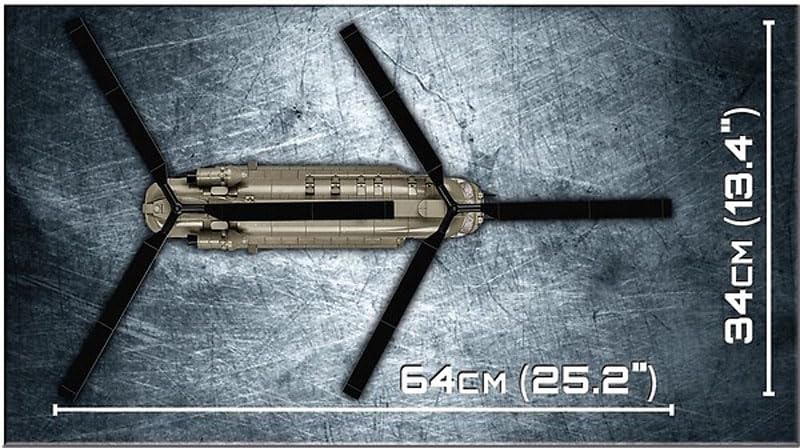COBI 815 Pcs Armed Forces /5807/Ch-47 Chinook