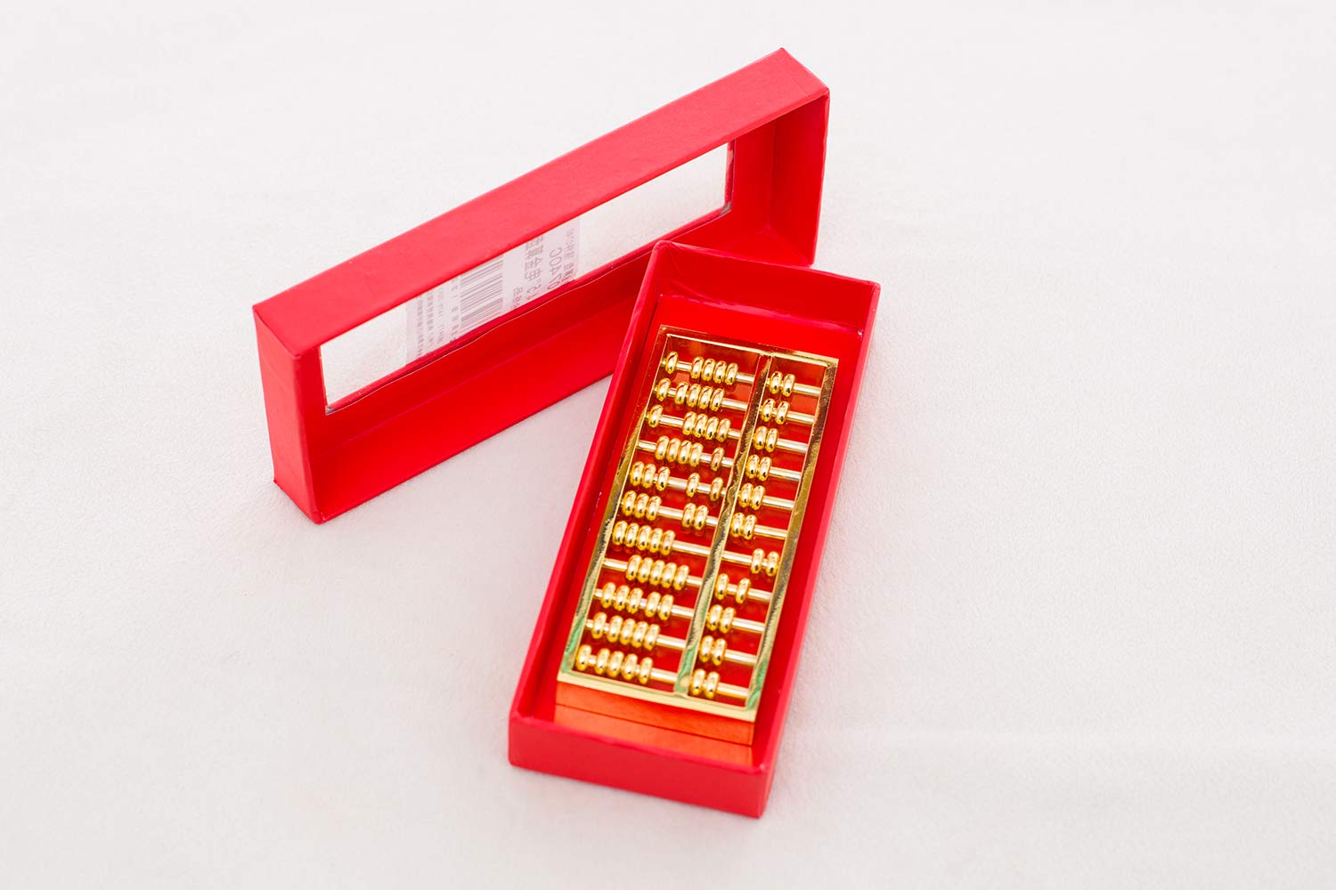 Brass Statu BRABUD Mini Copper Abacus Decoration Chinese Calculator Math Calculating Tool for Kids Adult Collection WQ018