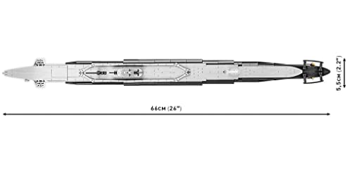 COBI Historical Collection World War II USS TANG (SS-306) Submarine For 9+ years