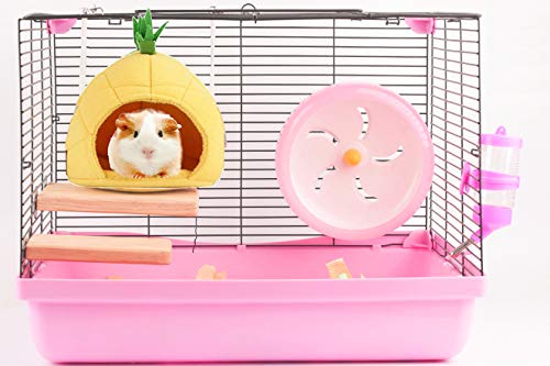 STARROP Hamster Bed, House Hammock Small Animal Bed House Cage Nest Hamster Accessories for Sugar Glider Hamster Small Bird Pet