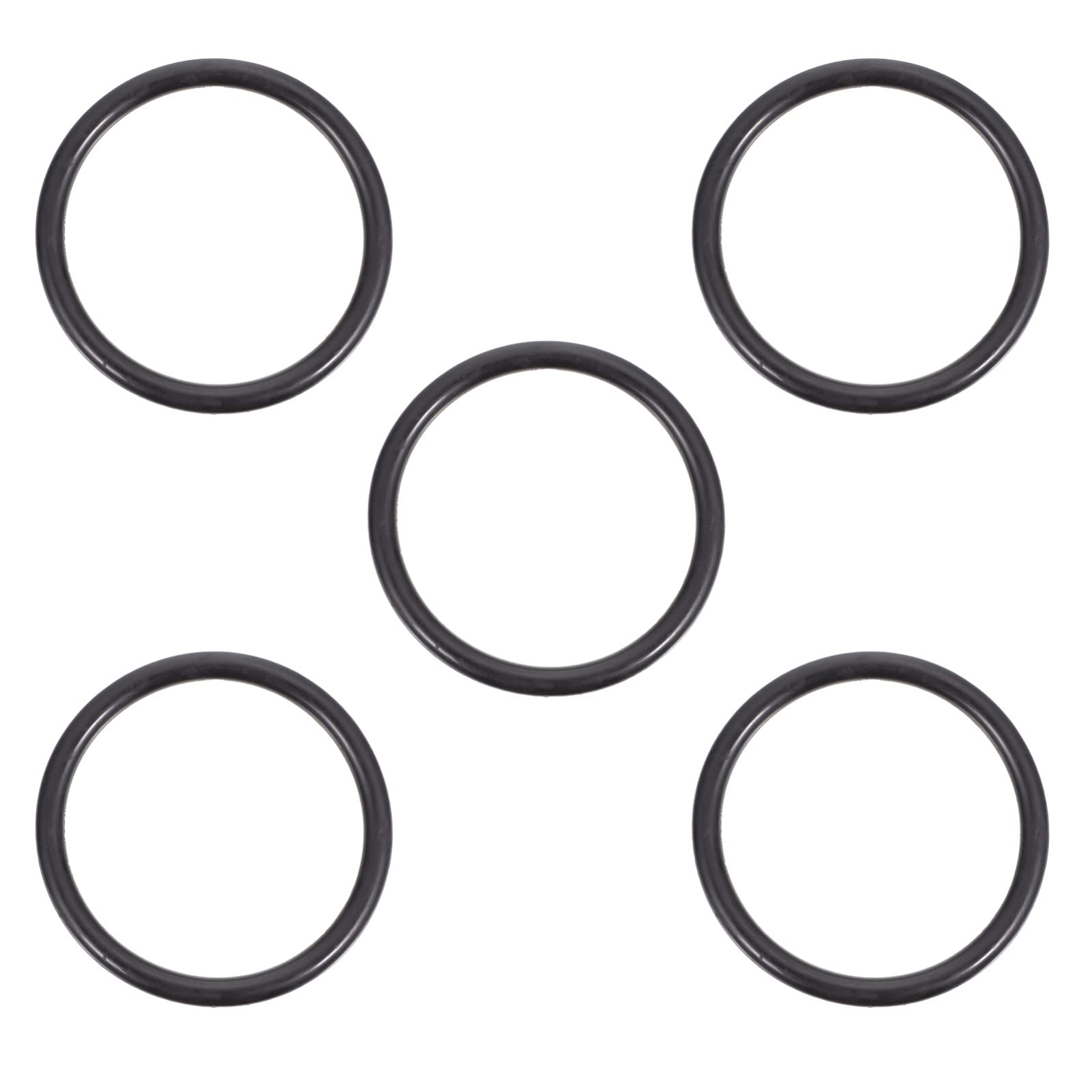 5pcs Crystal Singing Silicone Rubber O- ring Black O Ring Cushion Crystal Singing Bowls base support for Singing Bowls Standing