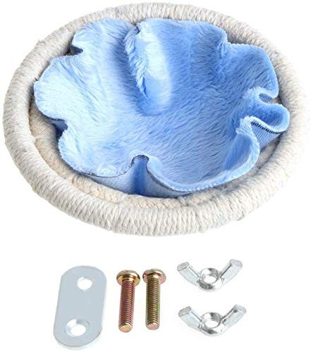 SONYANG Handmade Cotton Rope Bird Breeding Nest Bed for Budgie Parakeet Cockatiel Parakeet Conure Canary Finch Lovebird and Small Parrot Cage Hatching Nesting Box