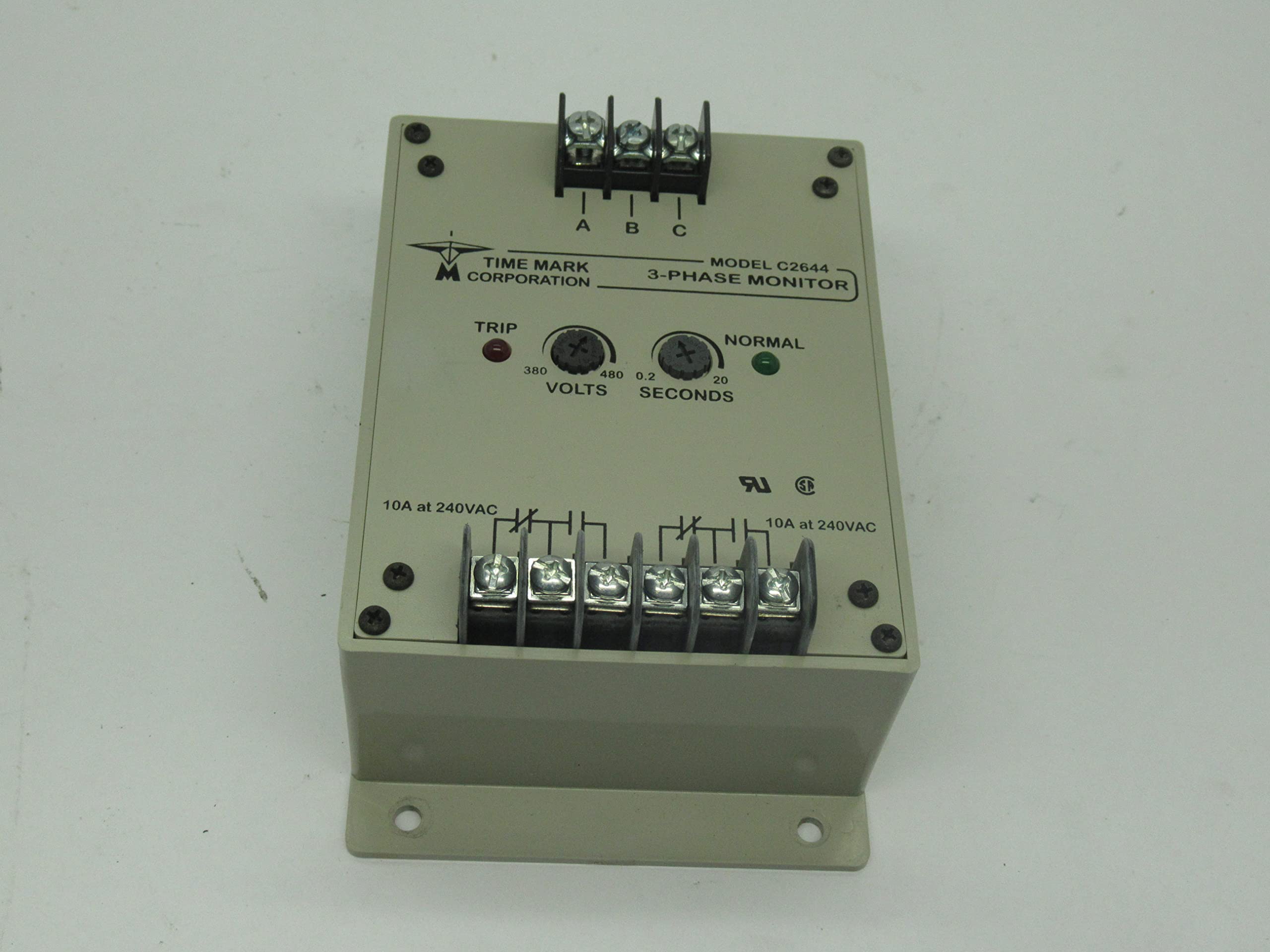 Time Mark C2644 3-Phase Monitor, 3PH,480V