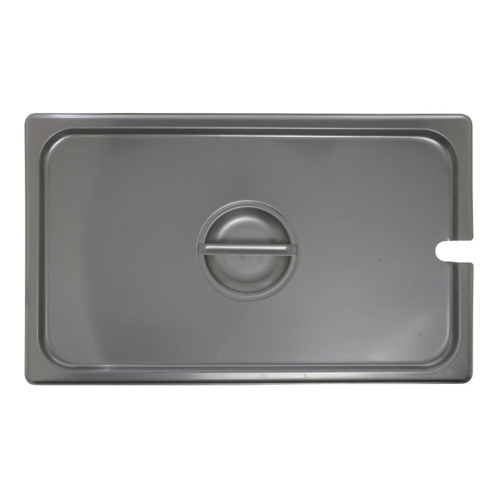 HUBERT Steam Table Pan Hotel Pan Cover Full Size Slotted Stainless Steel