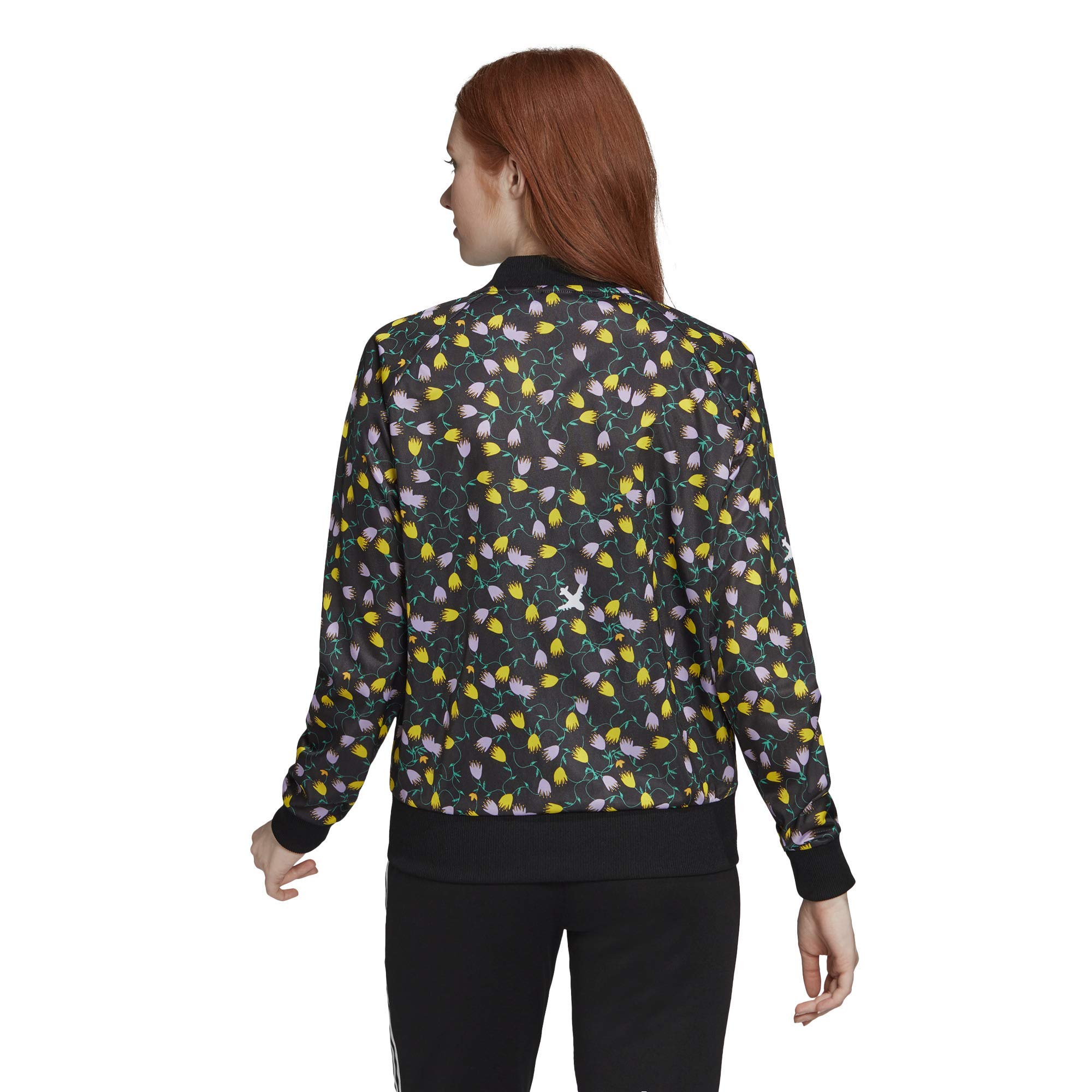 adidas Originals Women's All Over Print Track Top Multicolor X-Small