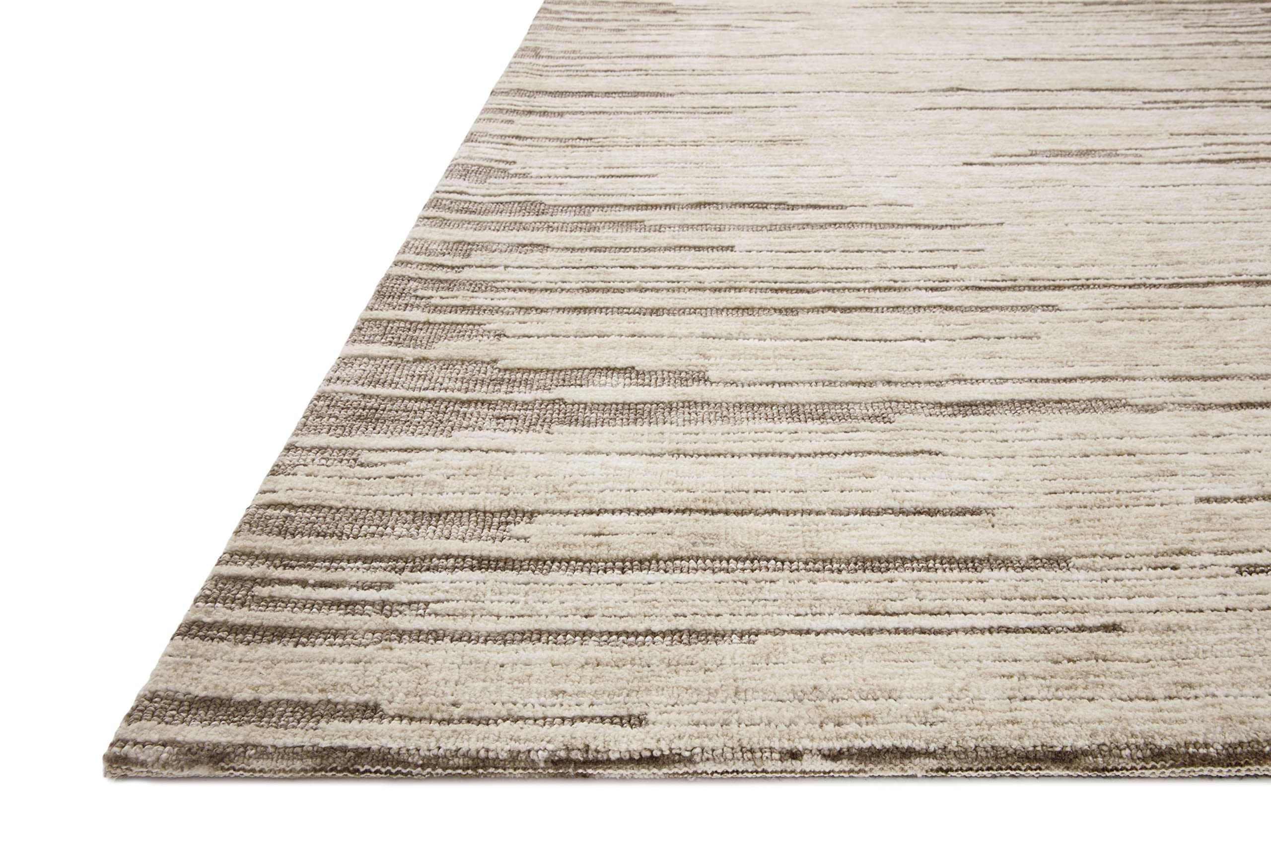 Loloi II Neda Collection NED-01 Taupe/Stone, Transitional 5'-0" x 7'-6" Area Rug
