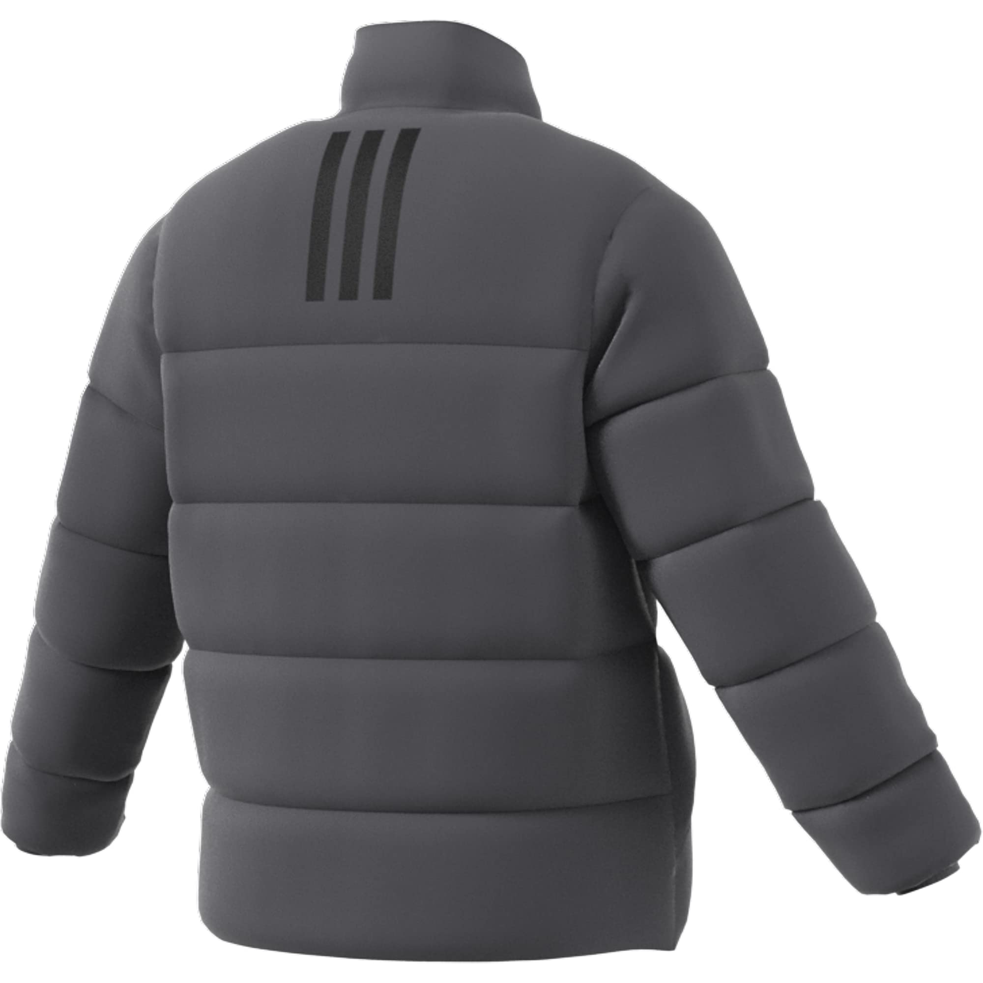 adidas Outdoor mens Basic 3-Stripes Insulated Jacket Grey Medium