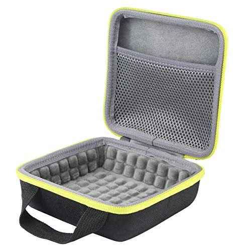 co2CREA Hard Travel Case Replacement for Bose SoundLink Color 2 Bluetooth Speaker II (Black Case + Yellow Citrus Zipper)