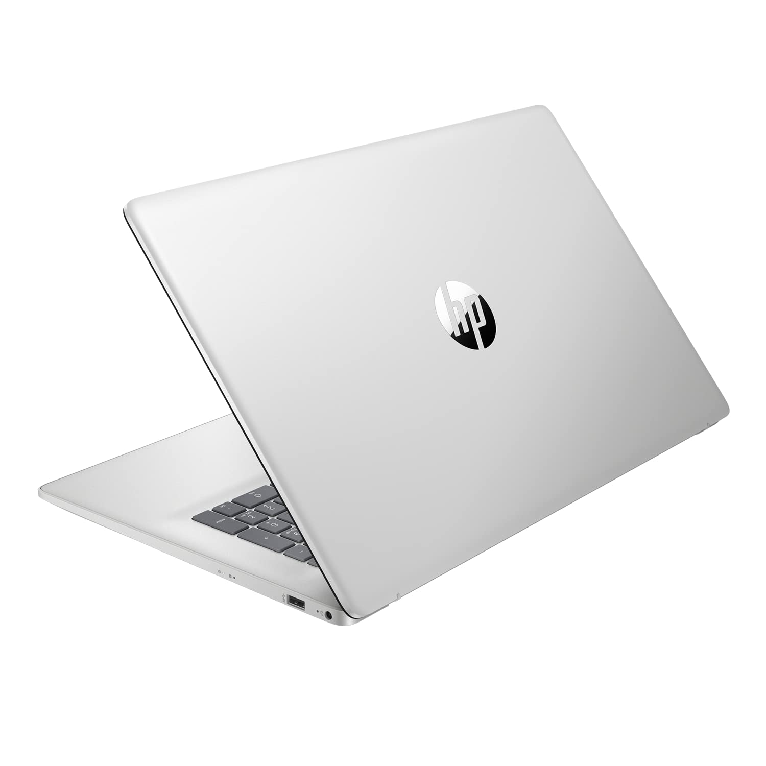 HP 17 Laptop, 17.3” HD+ Display, 11th Gen Intel Core i3-1125G4 Processor, 8GB RAM, 256GB SSD, Wi-Fi, HDMI, Webcam, Windows 11 Home, Silver