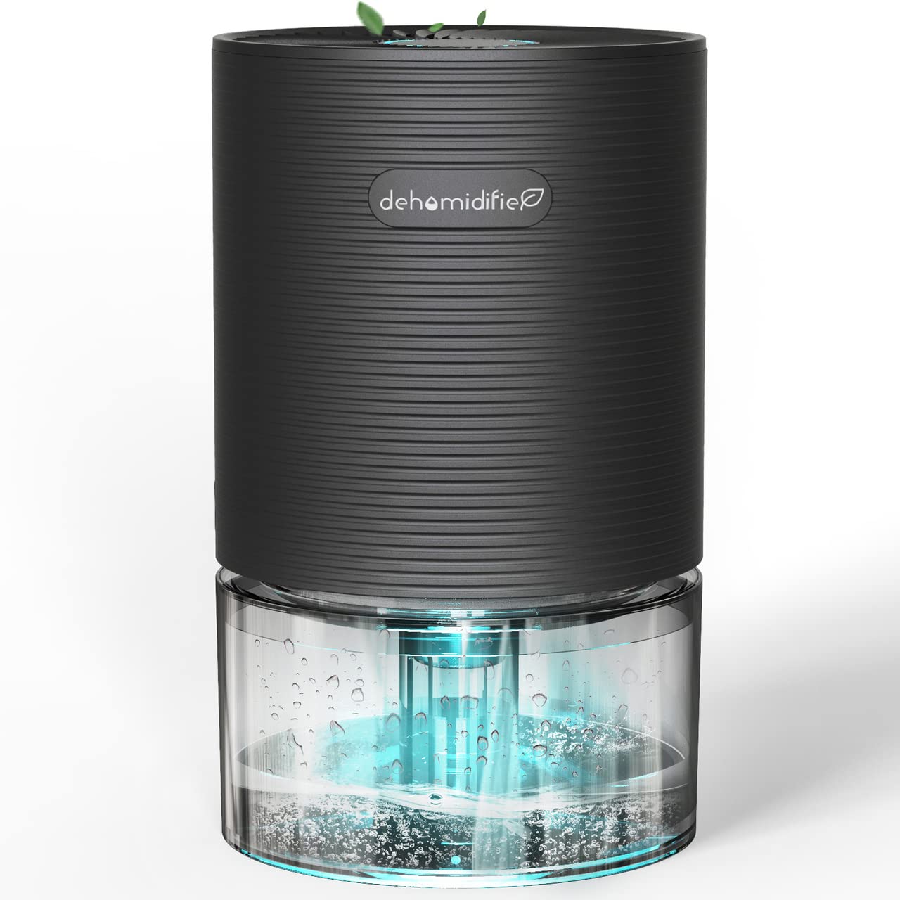 Dehumidifier, Small Dehumidifiers for Home 26OZ Mini Dehumidifiers for Basement, Small Room, Bathroom, Bedroom, RV, Quiet Dehumidifiers with Night Lights Up to 161 sq ft Black