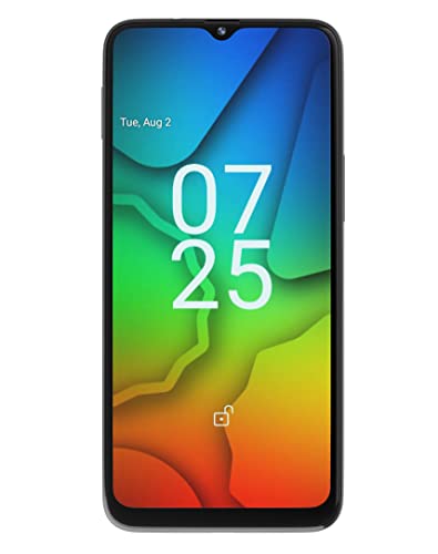 RCA Reno Max | 6.5β HD+ Brightness Boost Display | 64GB + 4GB RAM | 4G LTE Unlocked Smartphone | Android 12 | Octa Core Processor | 16MP Triple Camera | 4000 mAh Battery | Black | T-Mobile
