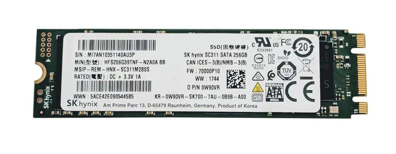 Hynix 256GB M.2 Solid State Drive 80MM L