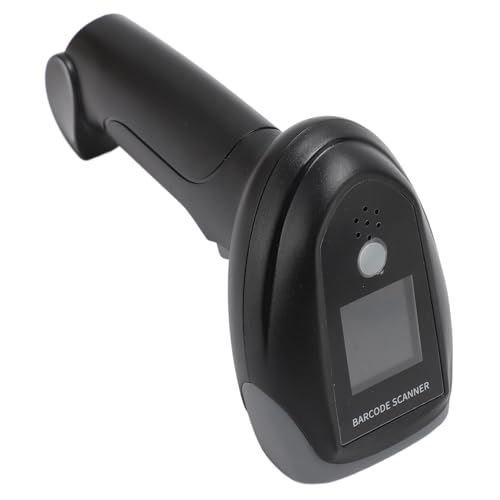 Bar Code Scanners, Handheld Scanner QR Code Scanner Barcode Scanner Wired USB 2.4G Handheld 1D 2D QR Barcode Scanner for Store Supermarket Warehouse