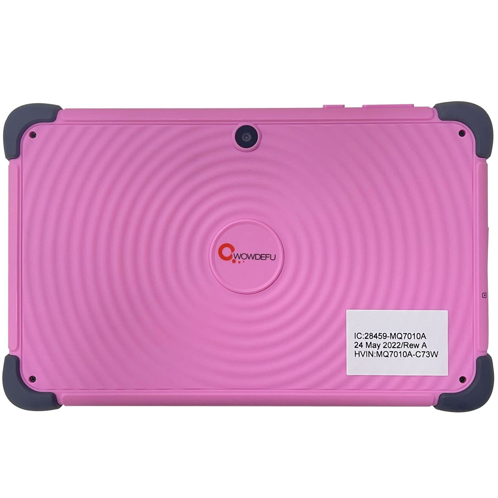 8 inch Kids Tablet Android Tablets for Kids,AX WiFi 6,1280x800 IPS HD Display,2GB RAM 32GB ROM TF 256GB Toddlers Tablet with Parental Control,5+8MP Camera,WiFi,with Kids-Tablet Case and Stand (Pink)