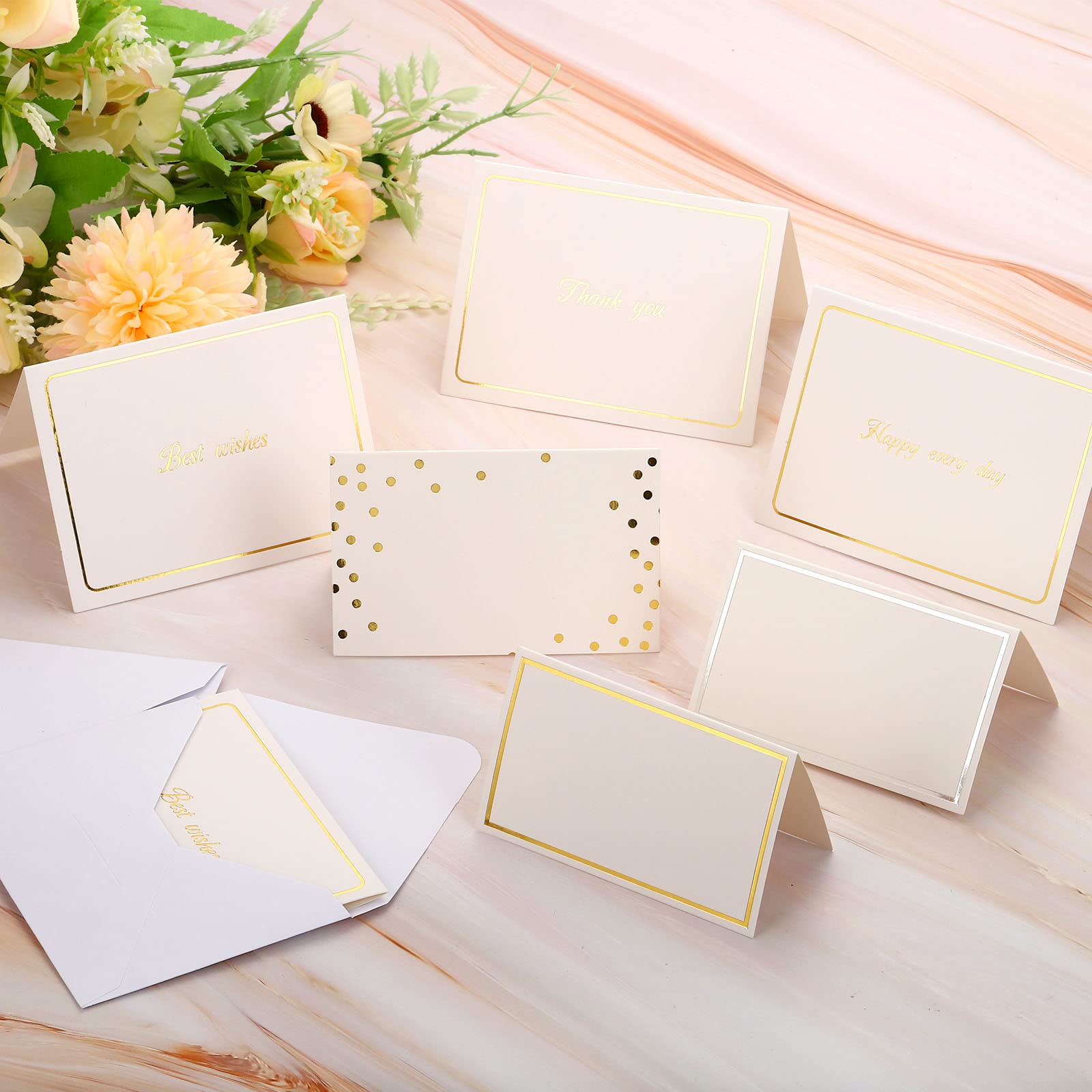 PATIKIL Tent Place Cards, 25pcs Greeting Cards 4.48 x 3.51inch Favor Decor Foldable Blank Card for Wedding Party DIY Table Name Place Cards Silver Tone Point White