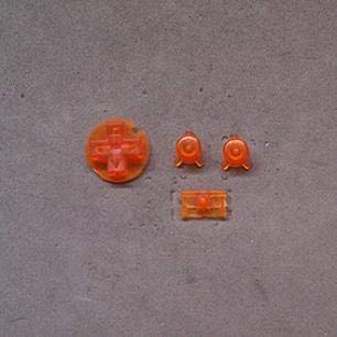 Colorful Game Controller Gamepad Buttons Replacement for Nintendo Game Boy GBP - Black