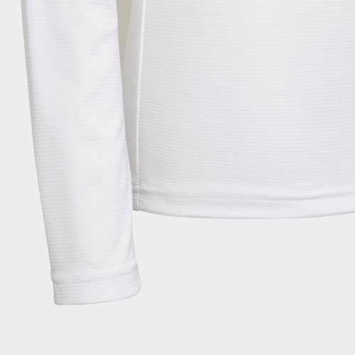adidas unisex-child Team Base Tee White Small