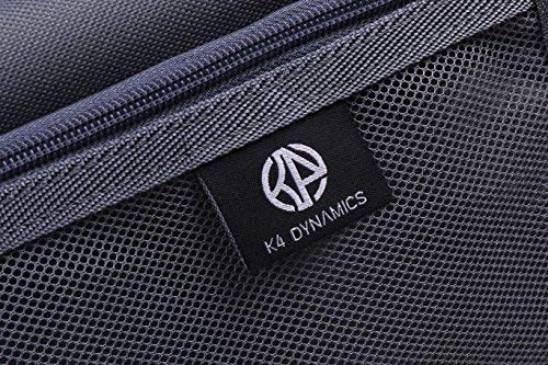 Kid’s Car Seat Travel Tray – Dry Erase Lap Table with Markers and Mesh Pockets – Keep Children and Babies Occupied – by K4 Dynamics