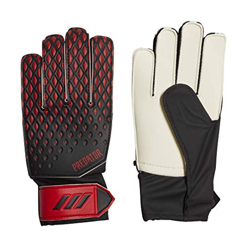 adidas Unisex-Child Pedator 20 Training Goalie Gloves Black/Red 5