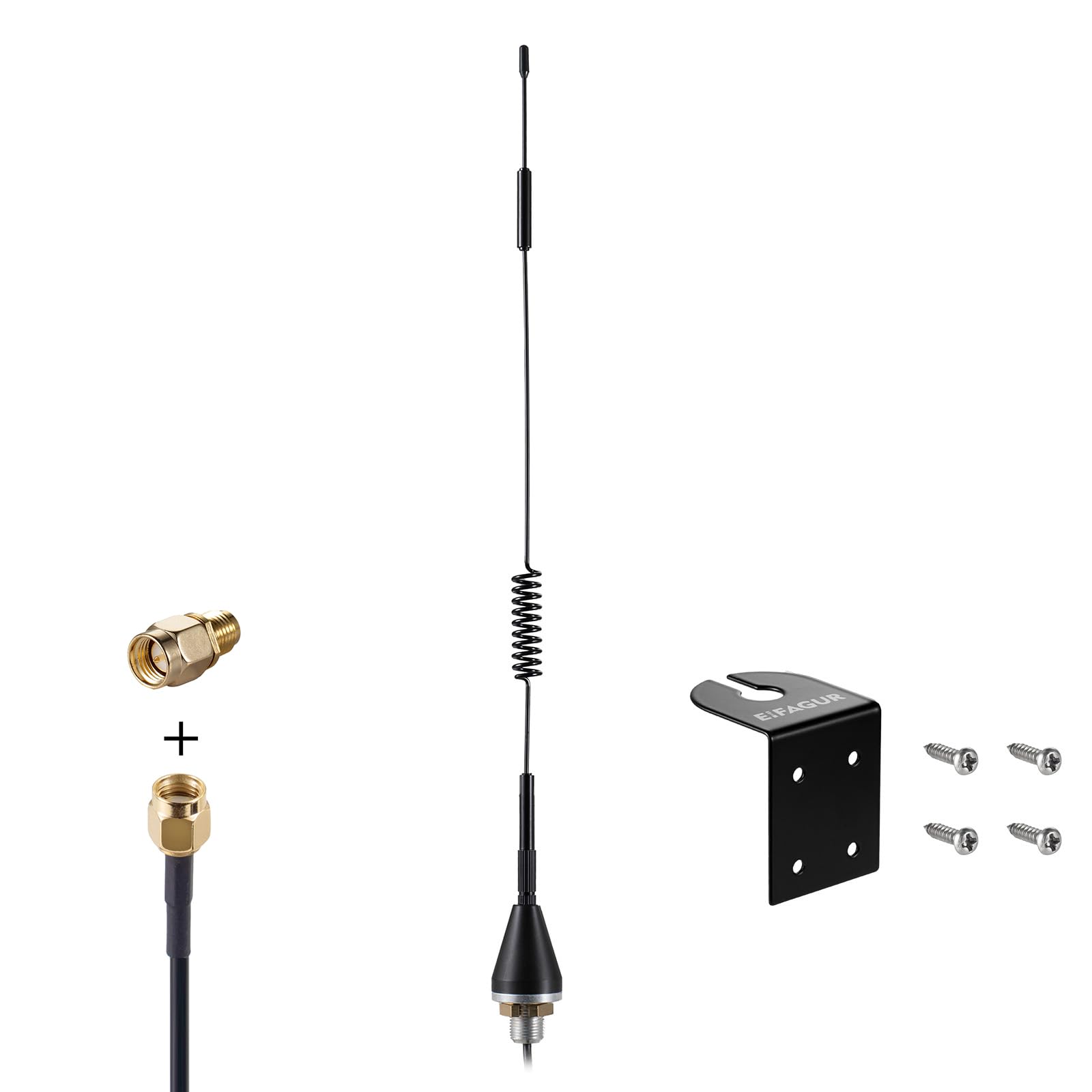 8dBi Waterproof 4g LTE Long Range Cellular Fiberglass Antenna for Wildlife Hunting Trail Camera, Eifagur