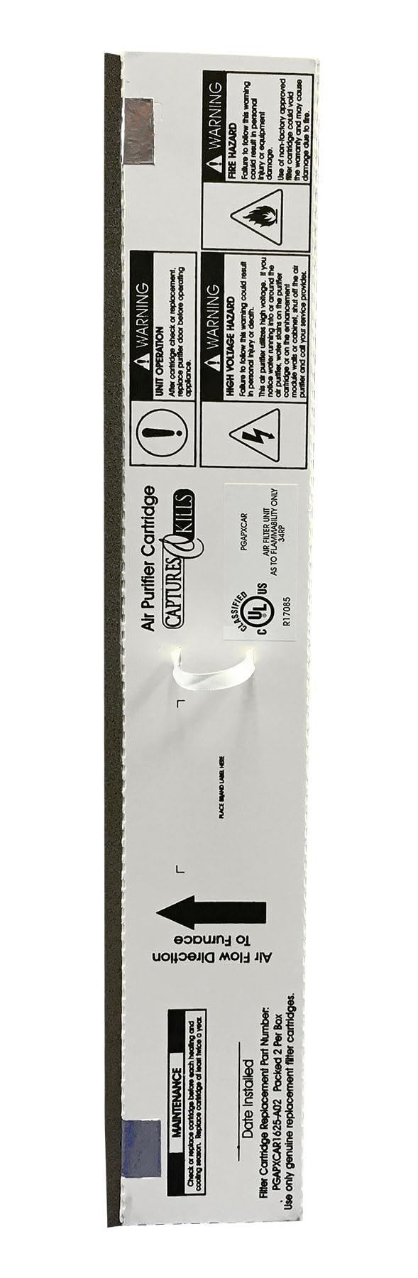 Bryant / Carrier Air Purifier Cartridge - PGAPXCAR1625, 2 Pack