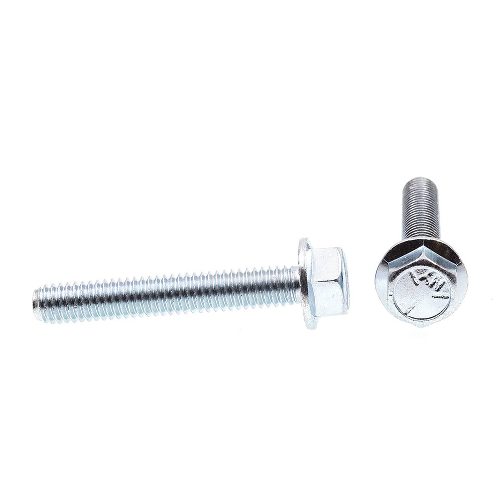 Prime-Line 9090988 Serrated Flange Bolts, 5/16 In.-18 X 2 In., Zinc Plated Case Hardened (25 Pack)