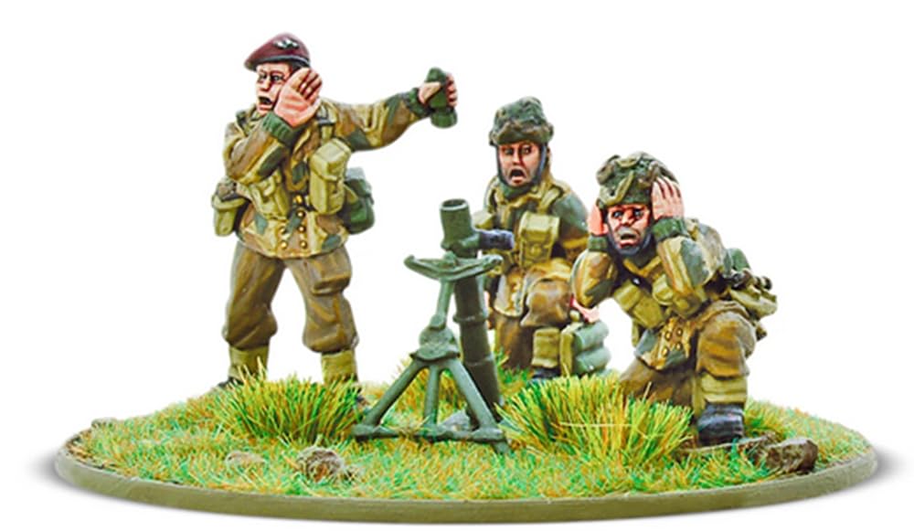 Bolt Action WWII Wargame Allies British Airborne Support Group Miniatures