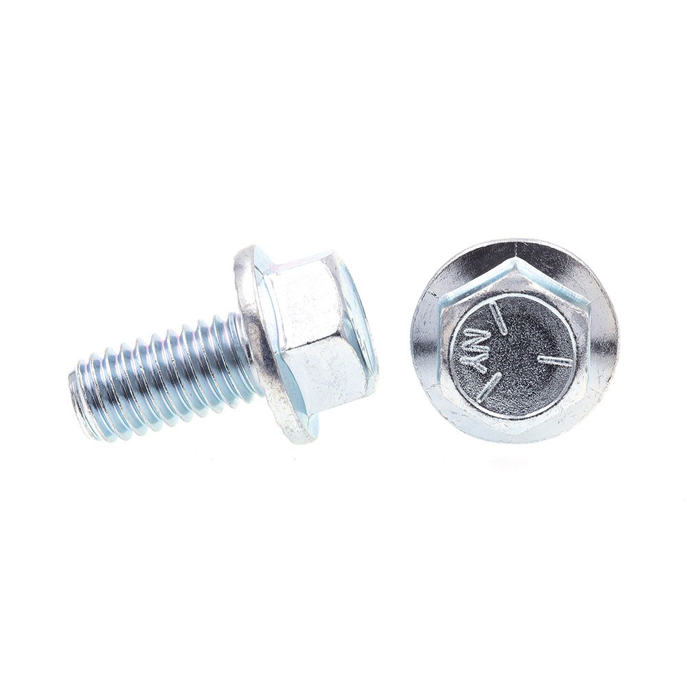 Prime-Line 9091140 Serrated Flange Bolts, 3/8 In.-16 X 3/4 In., Zinc Plated Case Hardened Steel (25 Pack)