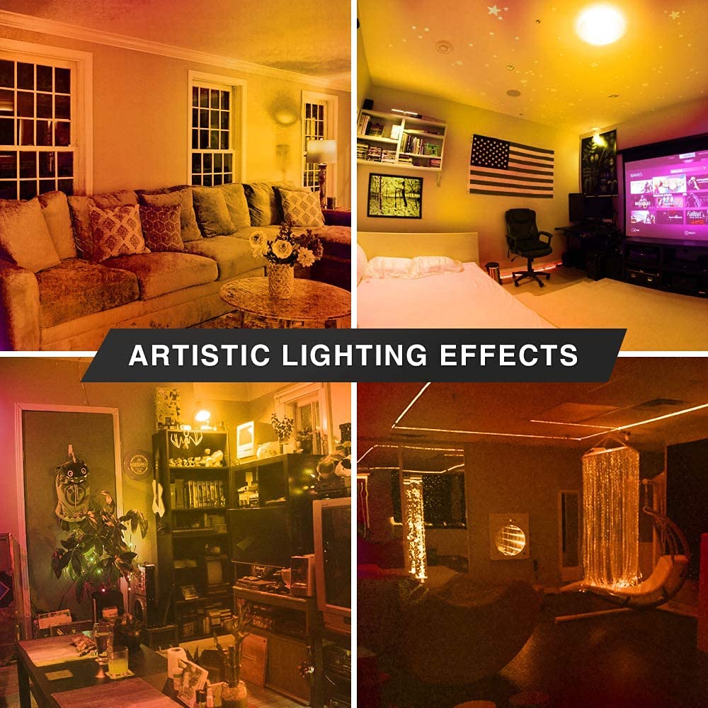 6 Pack T10 LED Bulb 6W Dimmable E26 Base Tubular Light Bulb 2700K Warm White 60W Equivalent 800lm T10 Bulb for Rustic Pendant, Wall scones Tube Light Bulbs Desk Lamp Filament Vintage Edison Light Bulb