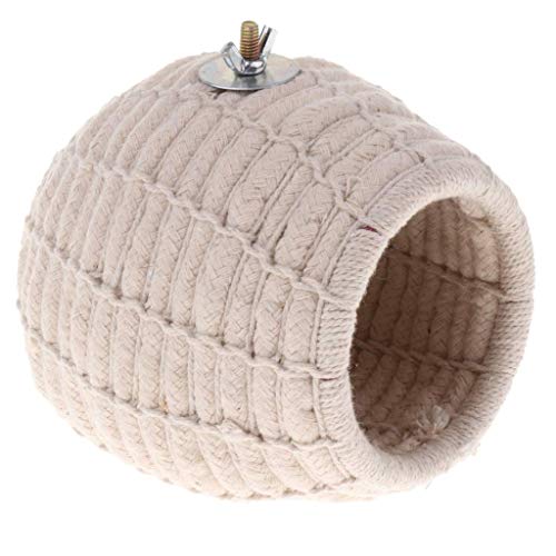 Keersi Rope Weave Bird Breeding Nest Bed House Toy for Budgie Parakeet Cockatiel Conure Canary Finch Lovebird African Grey Cockatoo Amazon Small Medium Parrot Cage Perch Hatching Nesting Box