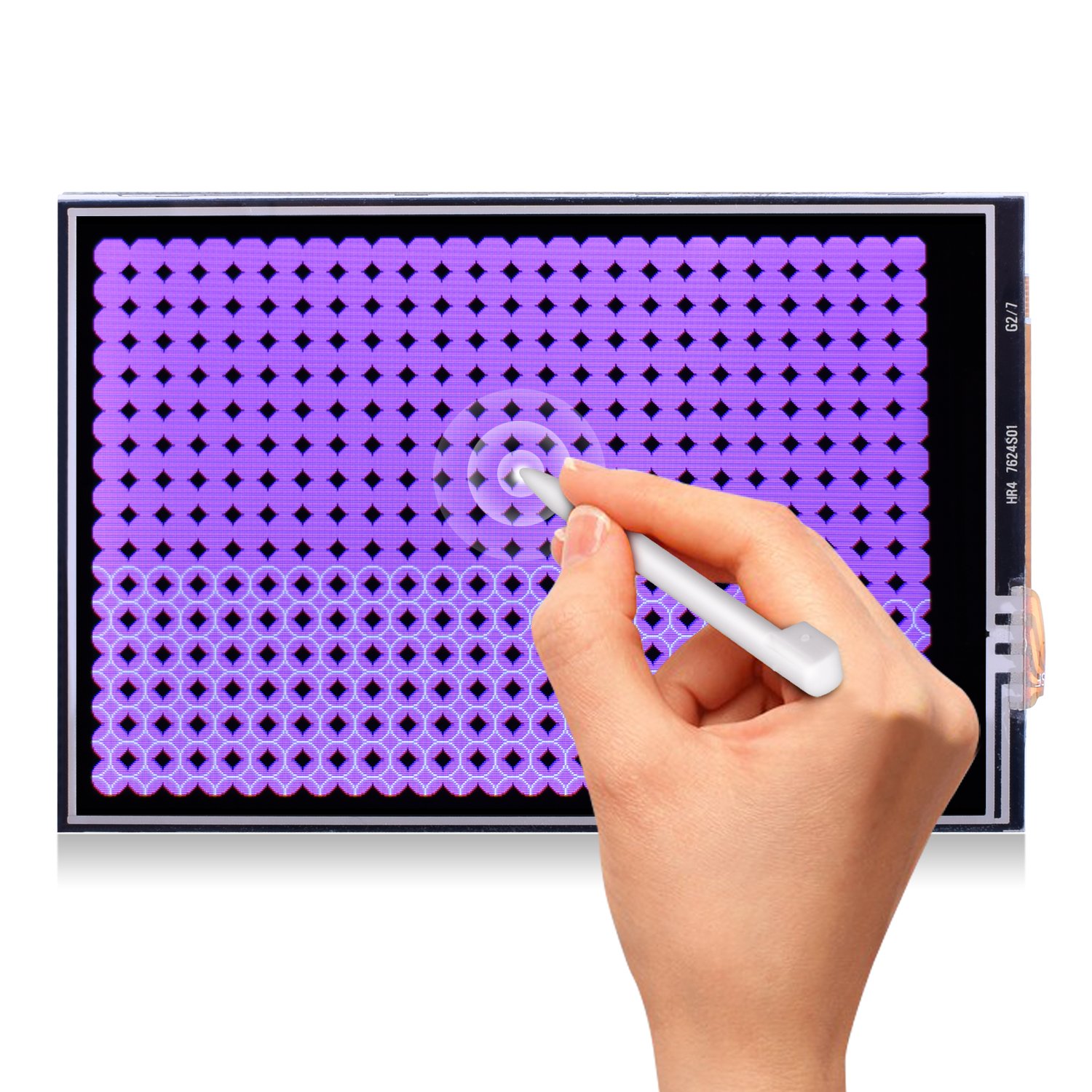 kuman 3.5 inch TFT Touch Screen with SD Card Socket Compatible for Arduino Mega2560 Board SC3A-1