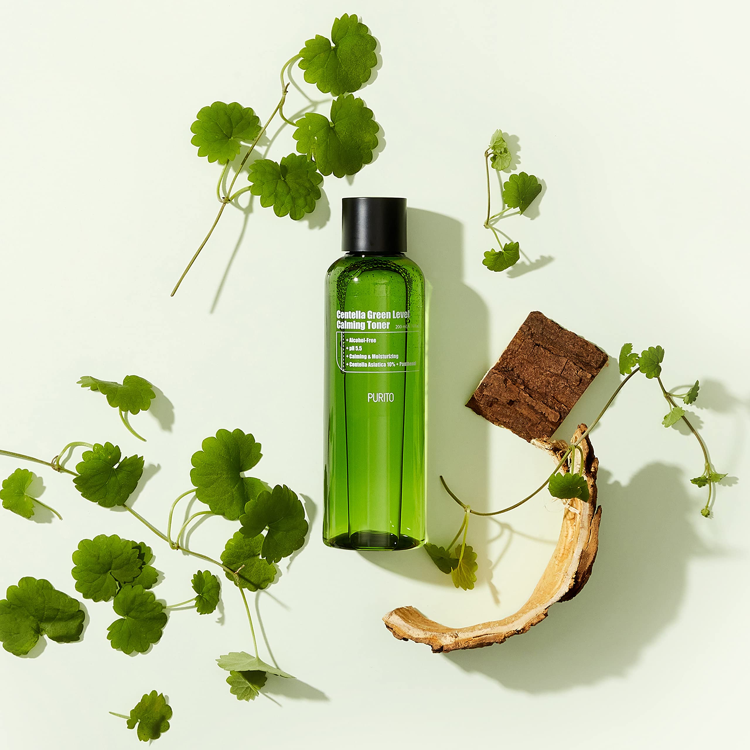 PURITO Centella Toner, 200ml 6.76 fl.oz, Korean Centella, Soothing, Hydration, Alchhole-Free Facial Toner for face, K-Beauty, Korean Skin Care