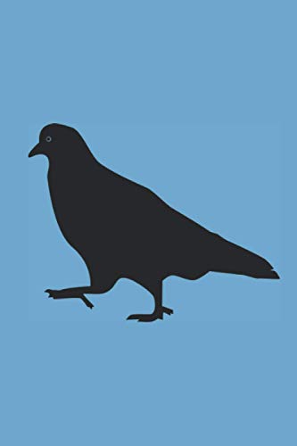 A Pigeon: Lined Pigeon Notebook. 6 X 9 in size. 125 Pages.