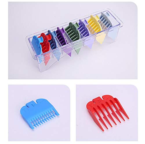 8 Pieces Hair Clipper Guide Comb Set/Comb Clipper Guide Attachment fit for Salon Haircutting and Hairdressing Activities