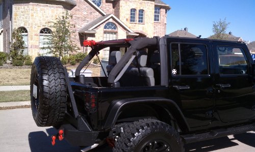 Dominion OffRoad 4-Door Jeep JK Wrangler 48" Hi-Lift Jack Mount kit (Please Carefully Read and Understand All Fitment Details in Description Below)