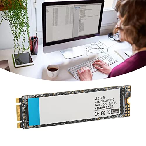 AMONIDA Internal Gaming SSD, Computer SSD 500MBS Reading M.2 2280 SATA III 6Gbs for Laptop (256GB)