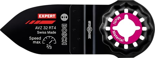Bosch 1x Expert AVZ 32 RT4 Sanding Fingers (for Paint on Wood, Laminate, Width 32 mm, Professional Accessory Multitool)