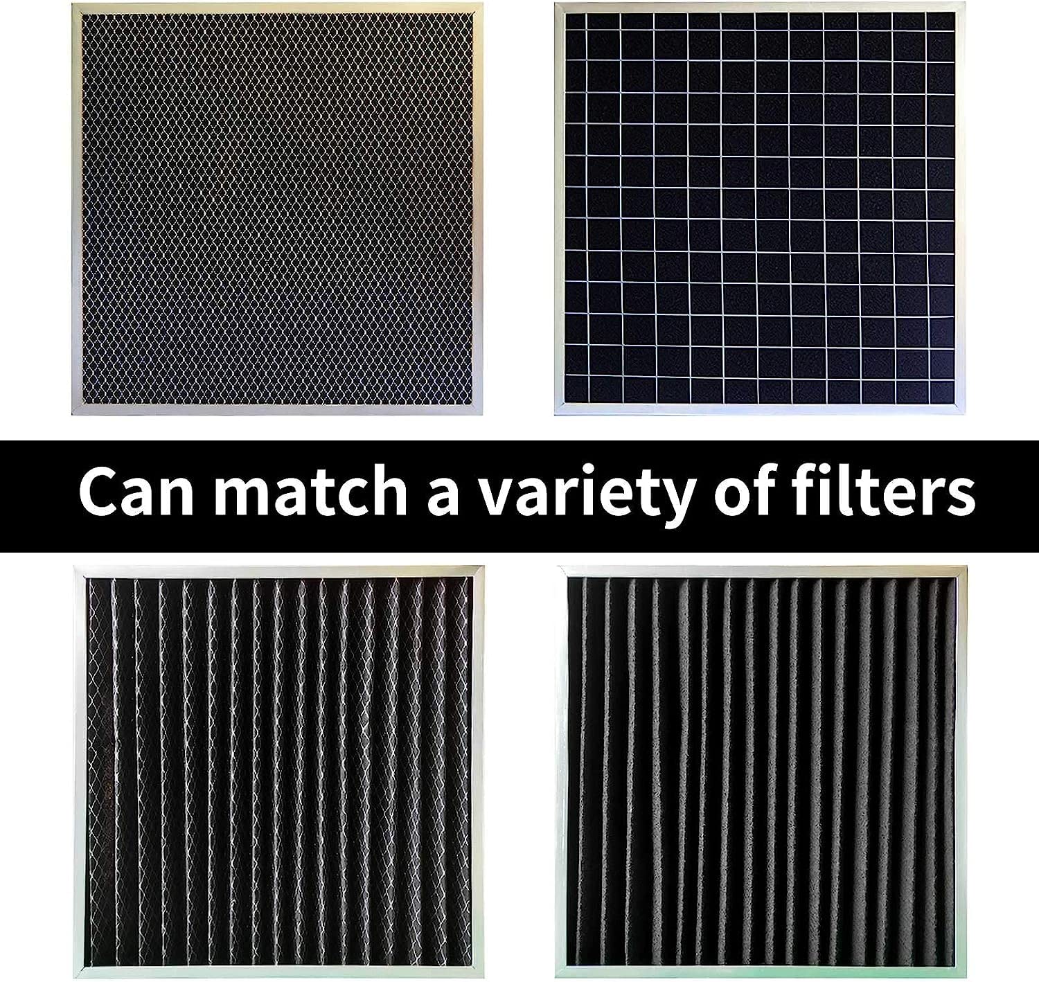 99JGDAX Carbon Fabric Filter Replacement Cut To Fit Charcoal Hepa AC Vent Filter Activated Carbon Air Filter Fabric Sheet Carbon Pad 16 x 48 inch